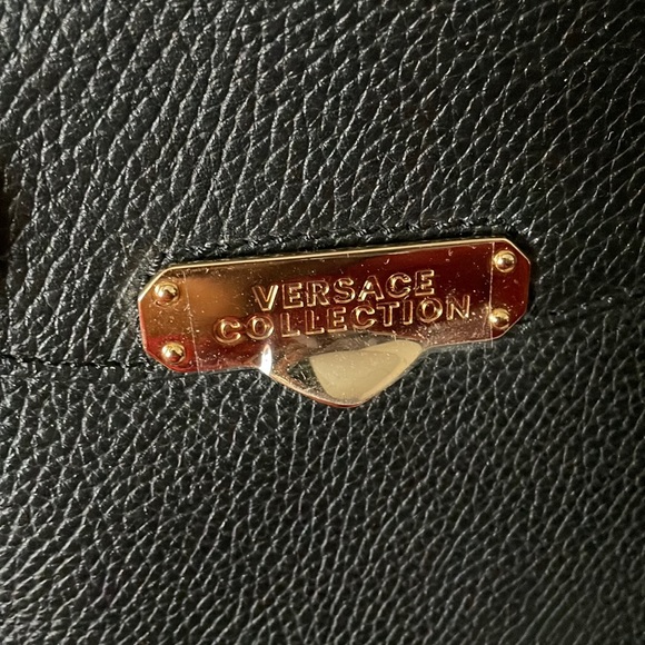 Versace Collection | Bags | Vintage Versace Bag Black | Poshmark